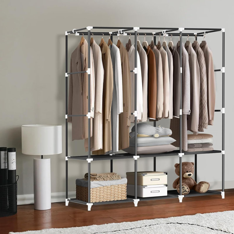 Strong portable closet store